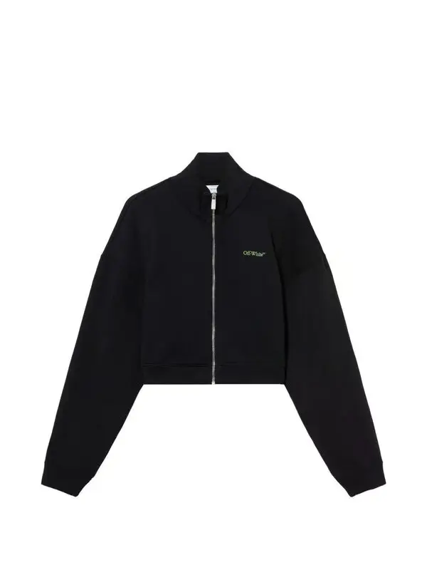 Off-White Arrow Leaves Zip Knitwear