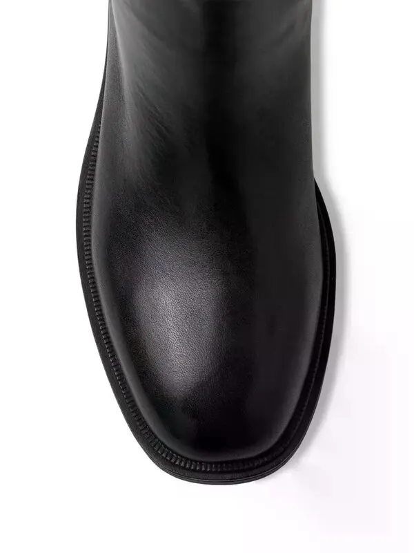 NOKWOL Jose Leather Knee-high Boots