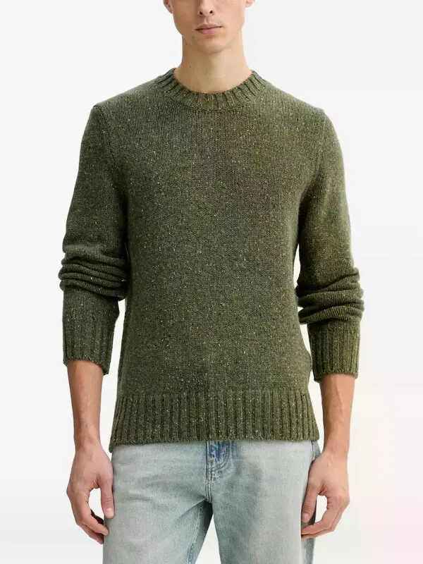 Marc O'polo Crew-neck Textured Knit Sweater