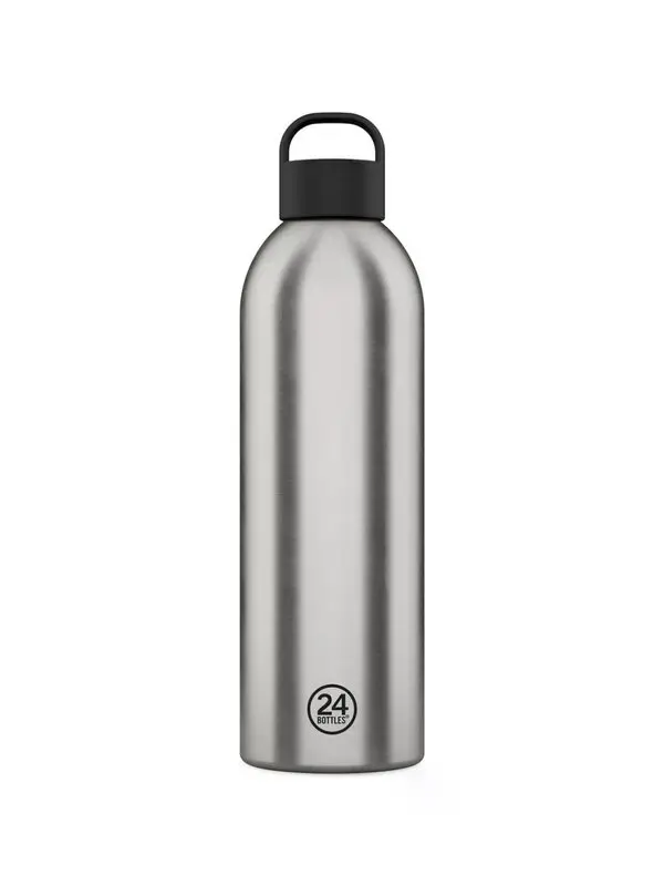 24BOTTLES Clima Brushed Steel Bottle - Silver