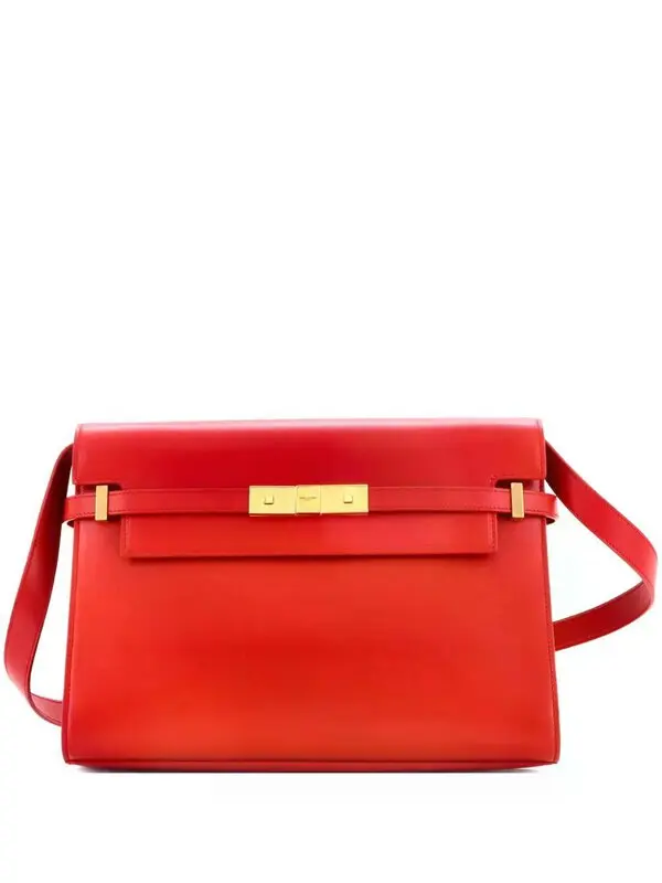 Saint Laurent Manhattan Leather Shoulder Bag