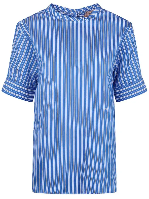 N.21 Canvas Blouse - Blue