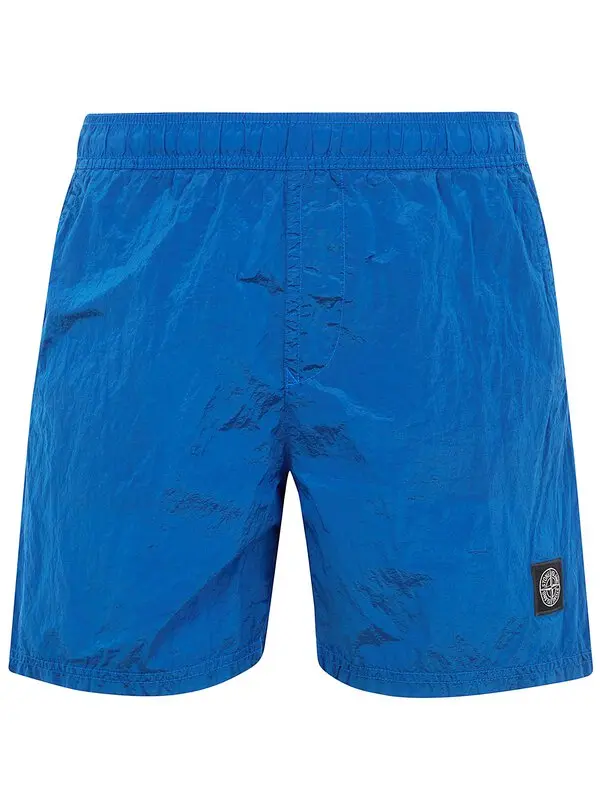 Stone Island Shorts Polyamide - Blue