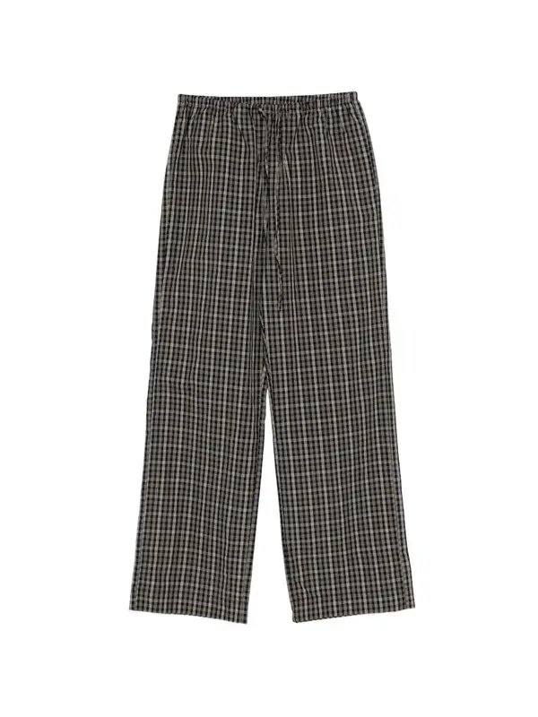 RÓHE Relaxed-fit Checked Trousers