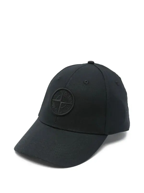 Stone Island Baseball Cap - Black