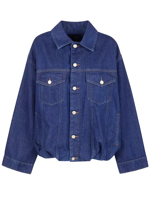 Seven For All Mankind Gathered Jacket Indigo Soul