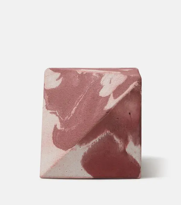 MICHAEL VERHEYDEN Concrete Bookend - Red