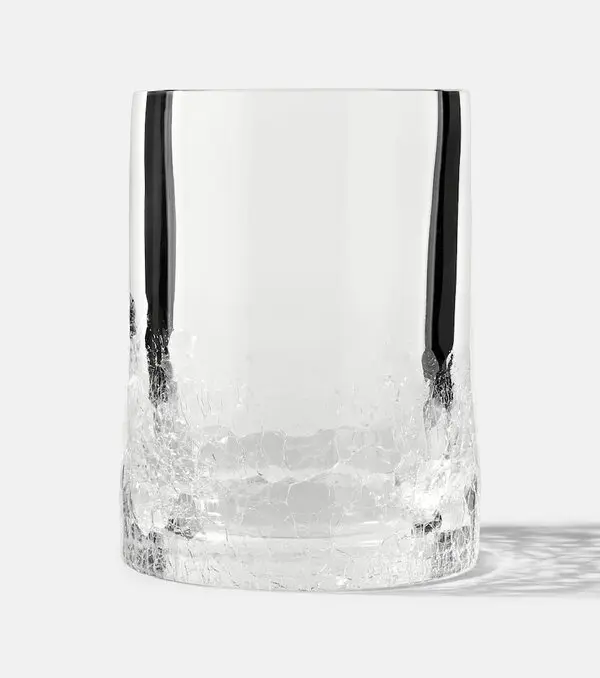 MICHAEL VERHEYDEN Frusen Low Glass Vase - Transparent