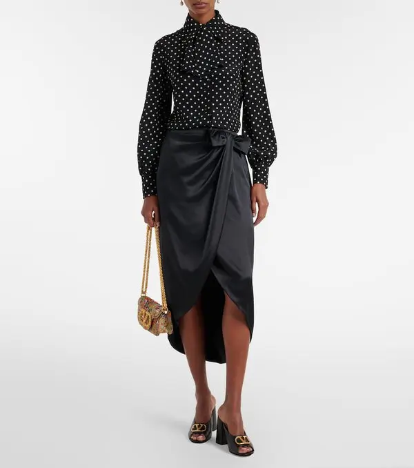 Valentino Garavani Vlogo Leather Mules