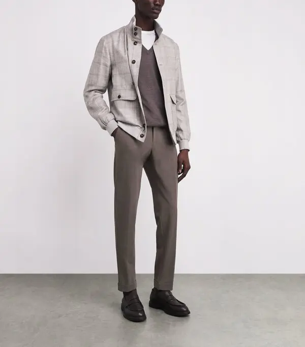 Marco Pescarolo Wool-blend Tailored Trousers