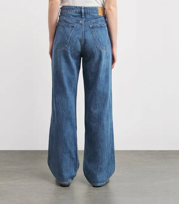 Rag & Bone Shea Straight Jeans - Blue