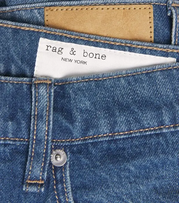 Rag & Bone Shea Straight Jeans - Blue