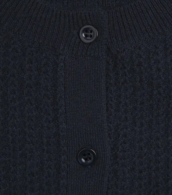 FRAME The Ladder Pointelle Cardigan - Blue