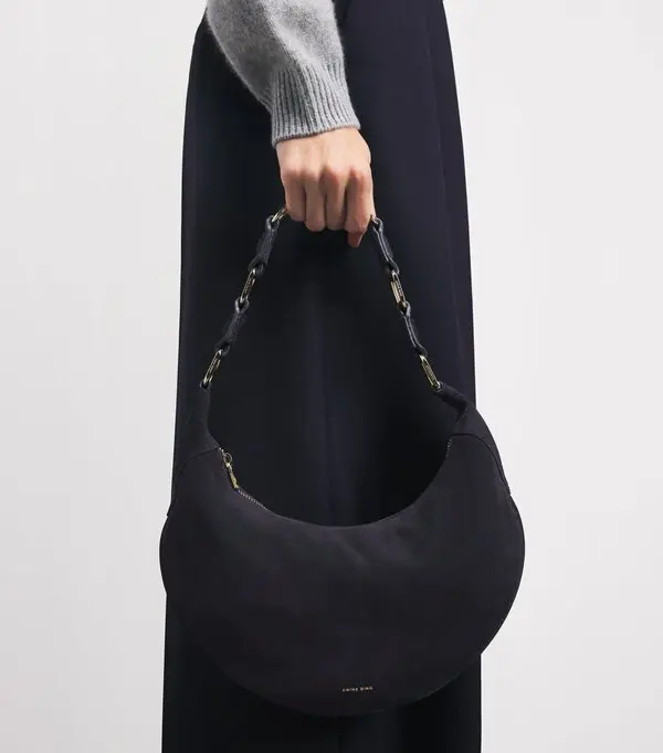 ANINE BING Suede Shoulder Bag