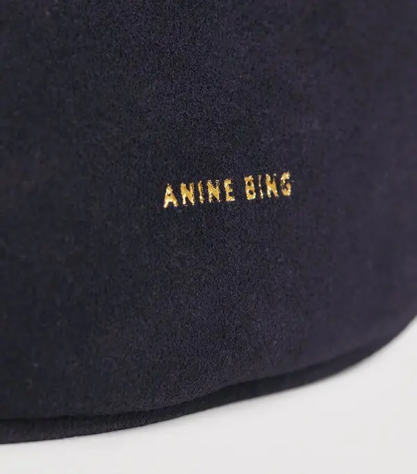 ANINE BING Suede Shoulder Bag