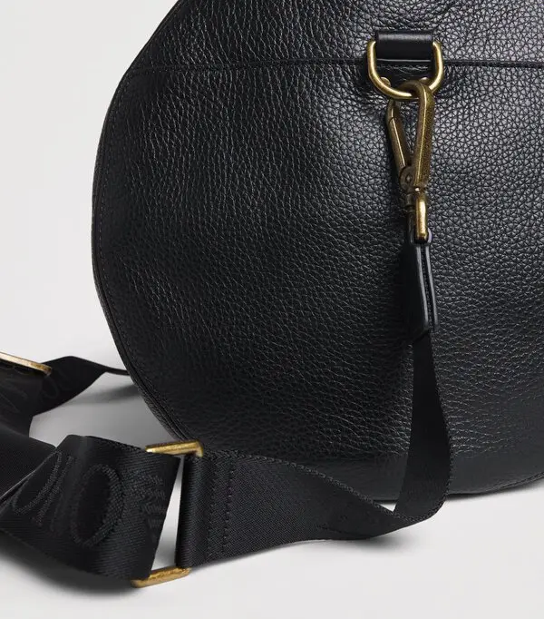 Emporio Armani Grained Leather Holdall