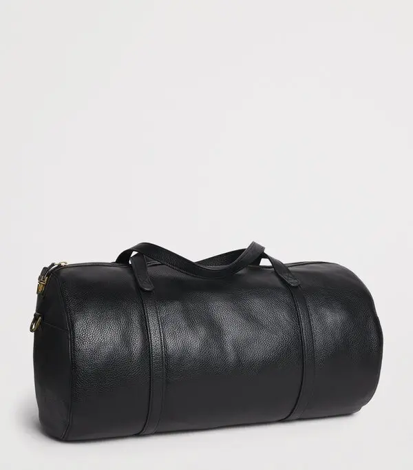 Emporio Armani Grained Leather Holdall
