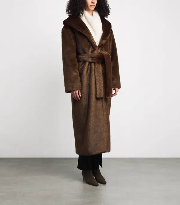 Nanushka Faux Fur Cariana Coat