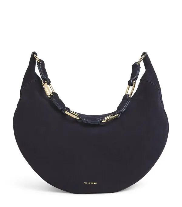 ANINE BING Suede Shoulder Bag