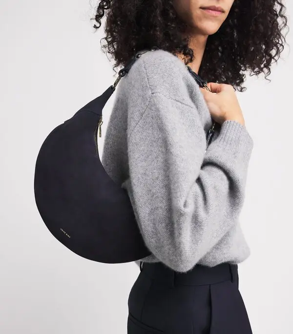 ANINE BING Suede Shoulder Bag