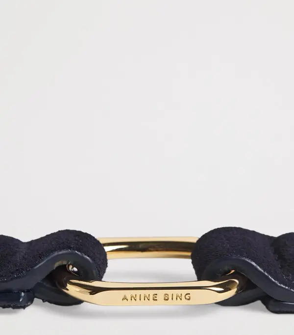 ANINE BING Suede Shoulder Bag