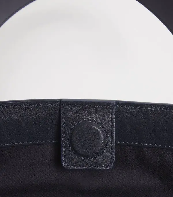 ANINE BING Suede Rio Tote Bag - Navy