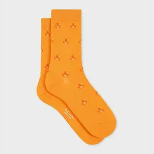 Paul Smith Duck Socks - Orange