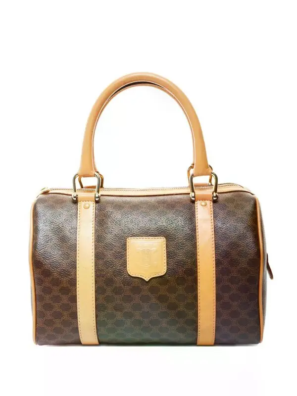 Celine Macadam Monogram Bag - Brown