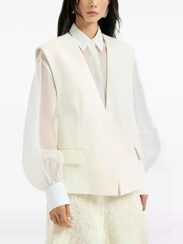 Brunello Cucinelli Sleeveless Vest - Neutrals