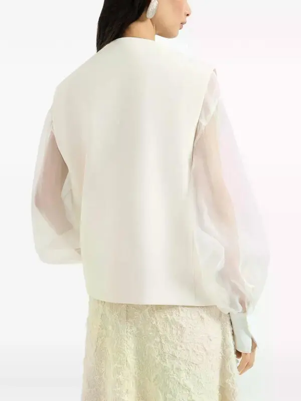 Brunello Cucinelli Sleeveless Vest - Neutrals