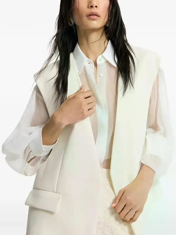 Brunello Cucinelli Sleeveless Vest - Neutrals