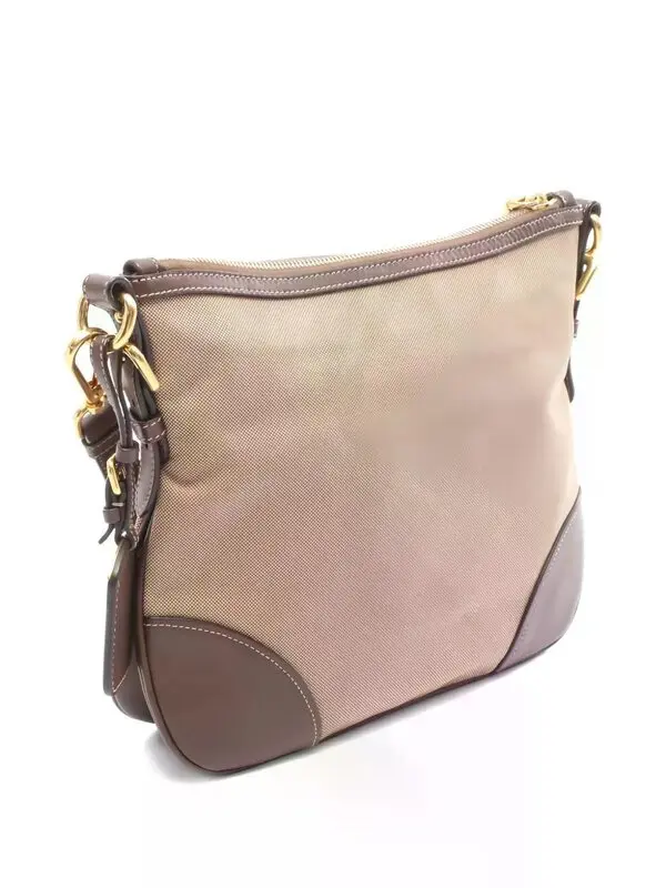 Prada Logo-detail Shoulder Bag - Neutrals