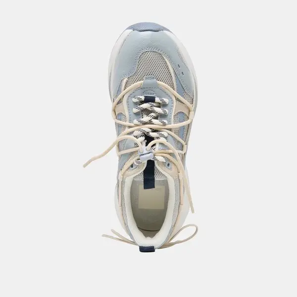 DOLCEVITA Selmar Leather Platform Sneakers - Blue Multi Leather