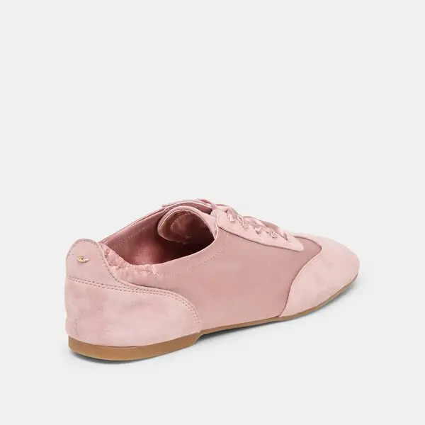 DOLCEVITA Itzy Ballet-inspired Sneakers - Pink Satin