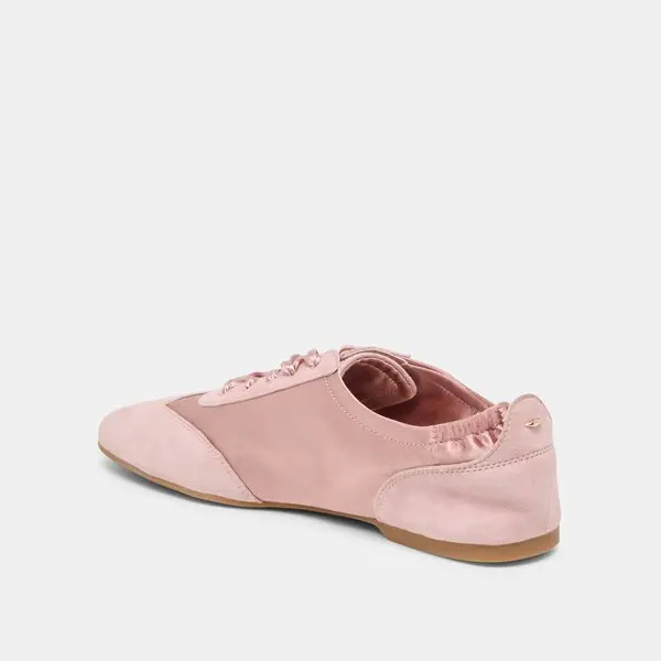 DOLCEVITA Itzy Ballet-inspired Sneakers - Pink Satin