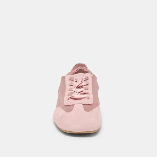 DOLCEVITA Itzy Ballet-inspired Sneakers - Pink Satin