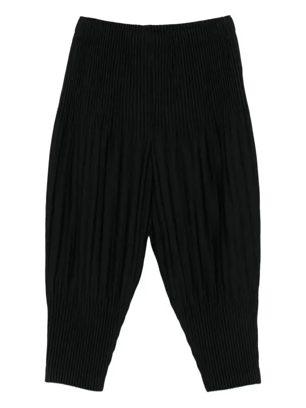 Issey Miyake Pleated Trousers - Black