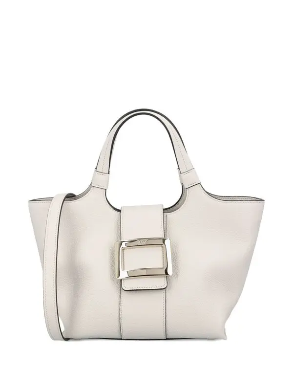 ROGER VIVIER Belle Vivier Mini Leather Tote