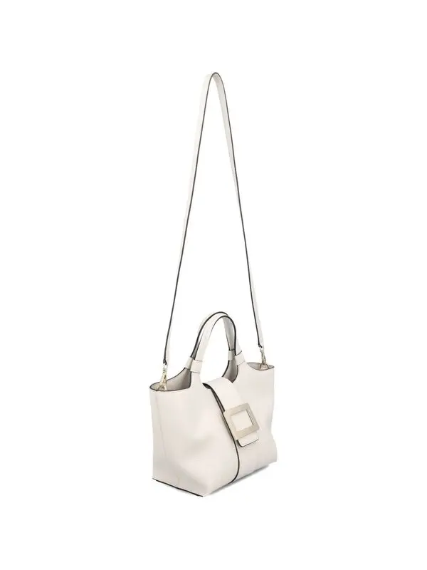 ROGER VIVIER Belle Vivier Mini Leather Tote