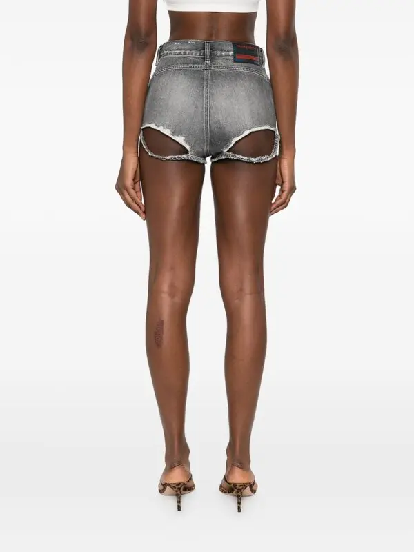 DIESEL® Denim Cotton Shorts - Grey