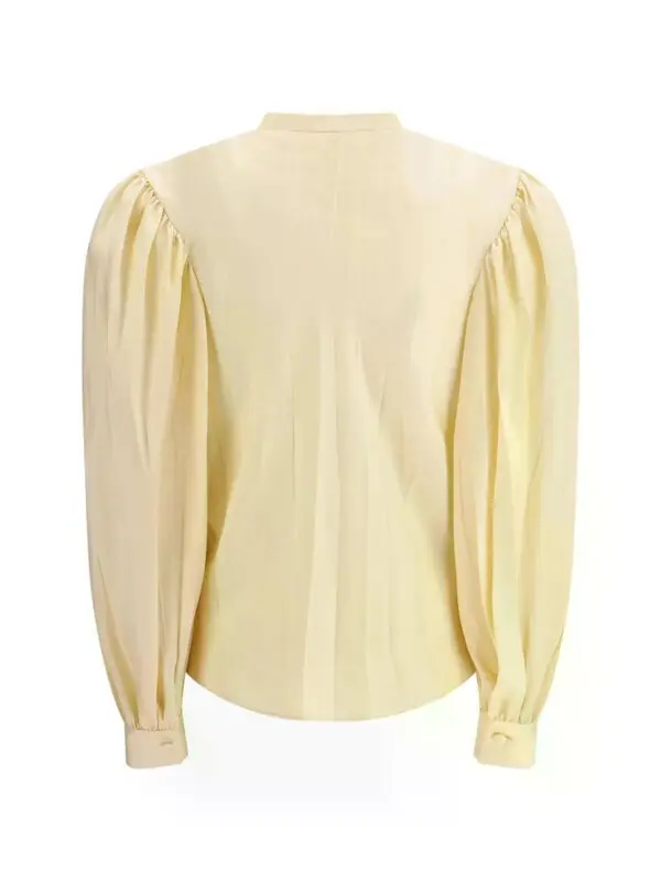 Gucci Ruffled Silk Twill Shirt