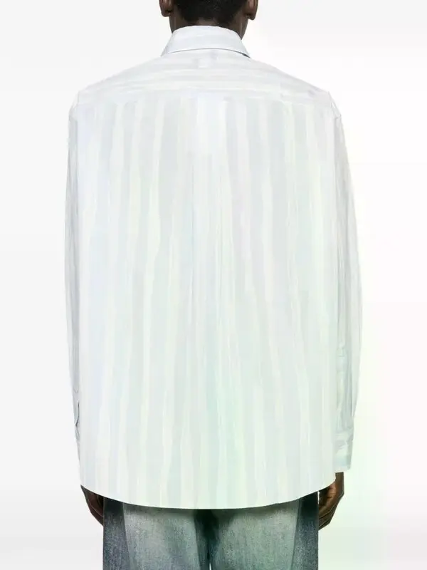 Jacquemus Striped Pocket Shirt