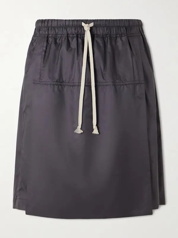 Rick Owens Straight-leg Shell Drawstring Shorts