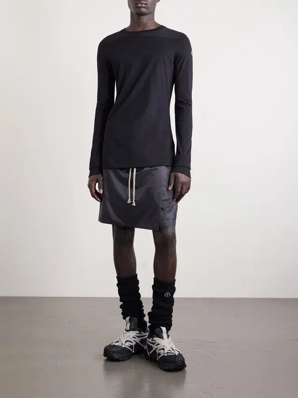 Rick Owens Straight-leg Shell Drawstring Shorts