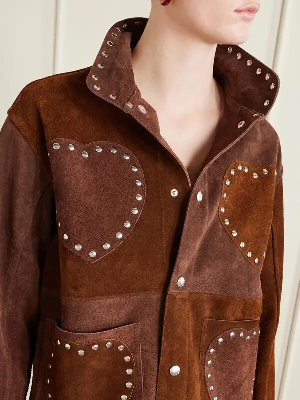 BODE Studded Suede Jacket