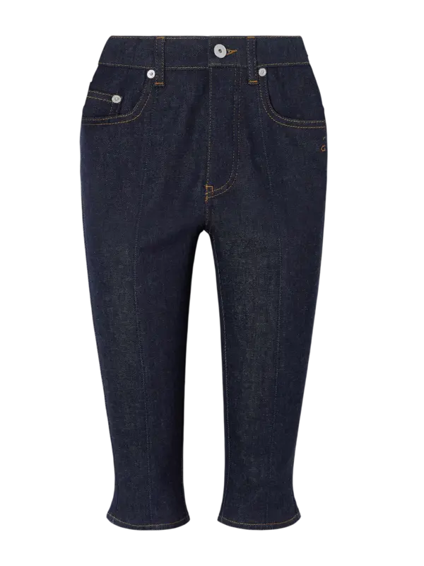 Jacquemus Denim Capri Pants - Blue