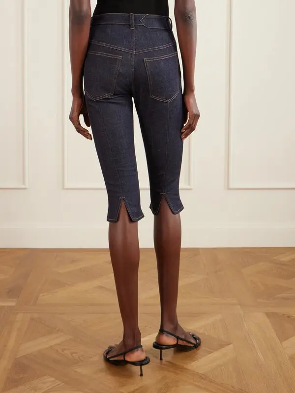 Jacquemus Denim Capri Pants - Blue