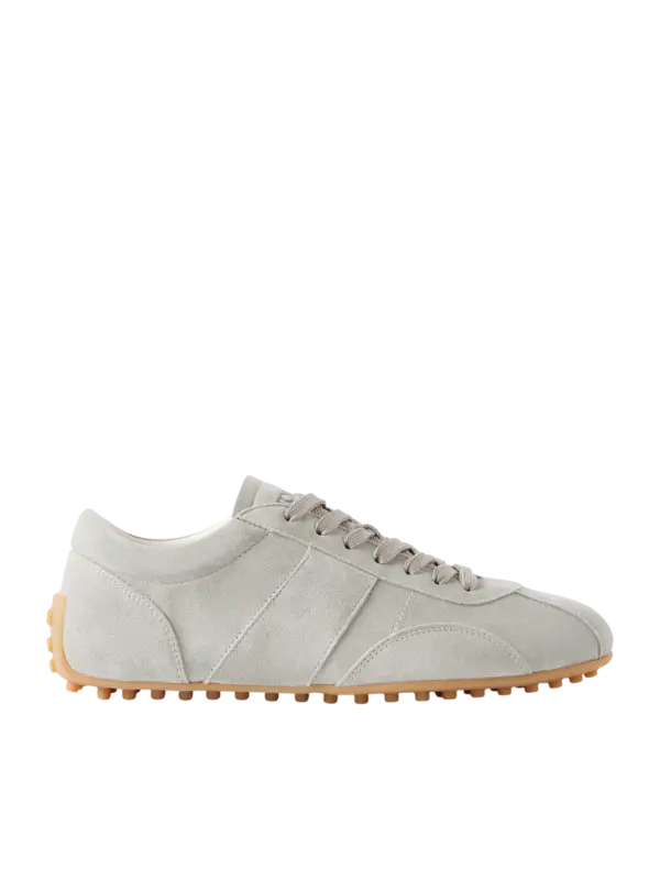 TOD'S Sportiva 59l Suede Sneakers - Gray
