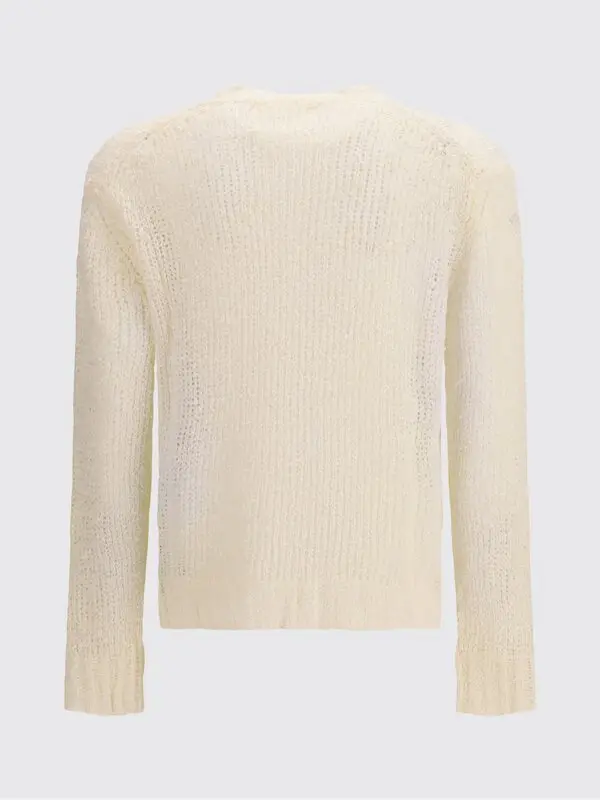 JIL SANDER Crew Neck Knit Sweater - Nude
