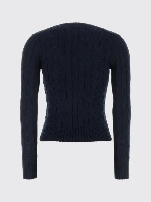 Ralph Lauren Cotton V-neck Sweater - Blue